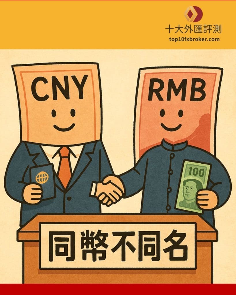 CNY vs CNH vs RMB：在岸與離岸人民幣差在哪？